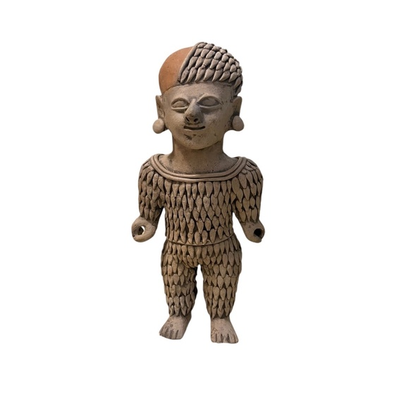 Hand Crafted | Accents | Vintage Hand Crfated Aztec Pottery Figurine ...